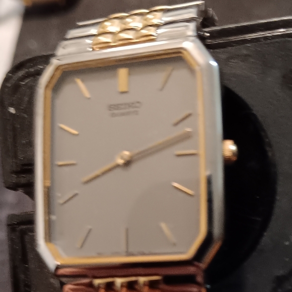 Seiko | Accessories | New Without Tags Seikoflex Tank Watchtwo Tone ...